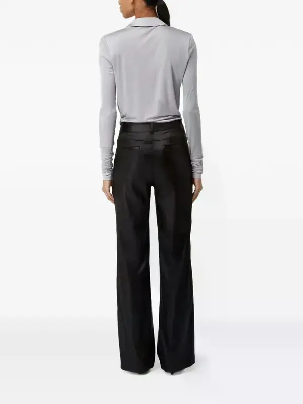 Gauge81 Athy Coated Flared Trousers