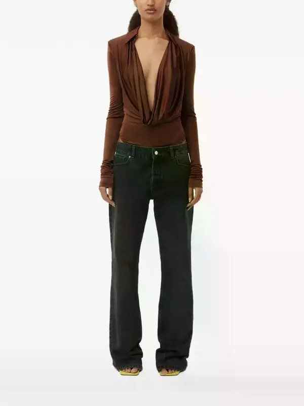Gauge81 Draped V-neck Bodysuit