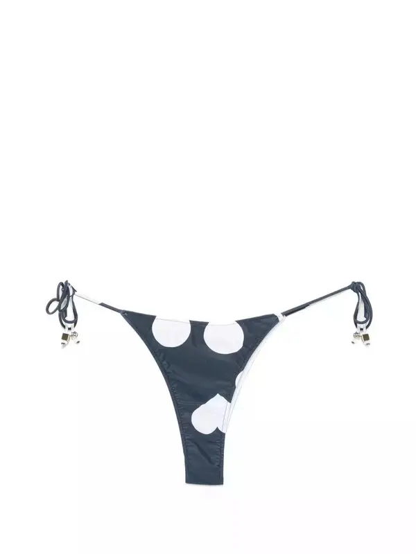 Jacquemus Heart And Polka Dot Bikini Bottom
