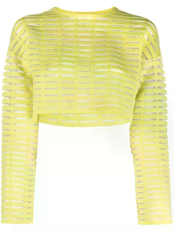 GENNY Iconic Cropped Top - Green