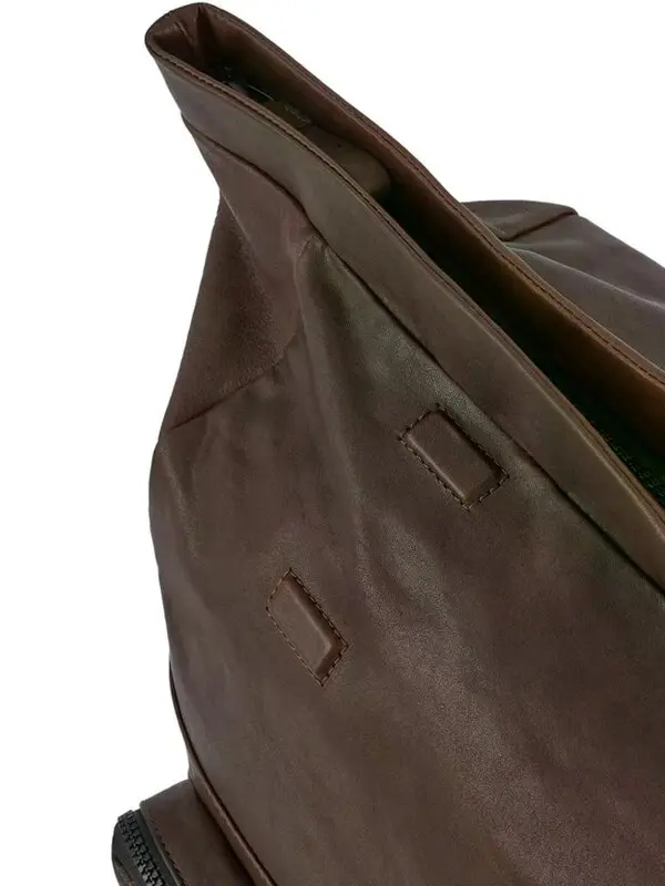 PIQUADRO Leather Duffel Bag