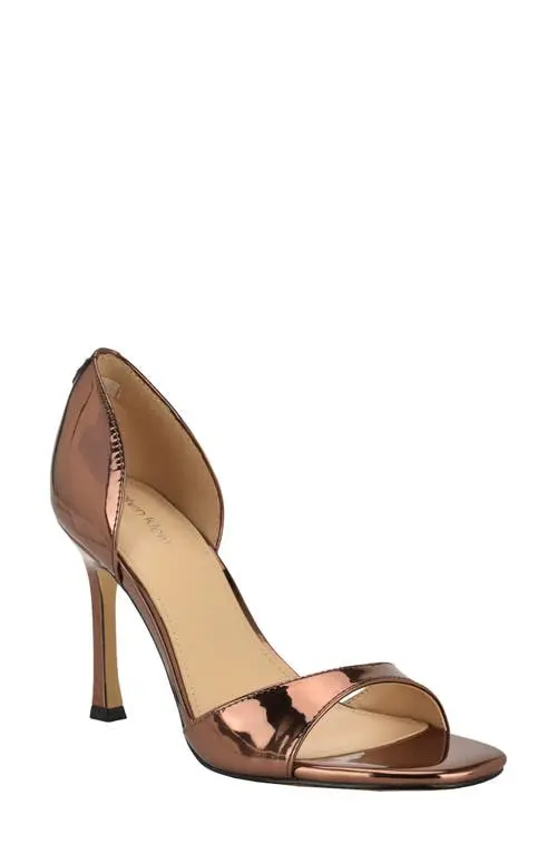 Calvin Klein Aileen Stiletto Sandal - Bronze