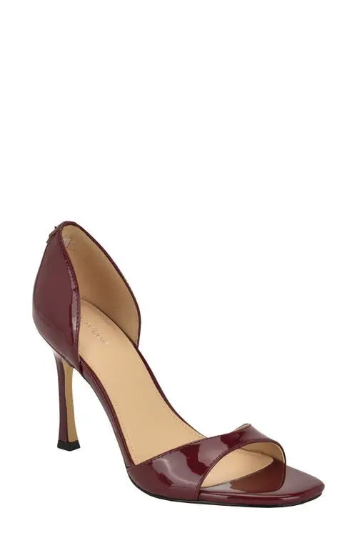 Calvin Klein Aileen Stiletto Sandal - Dark Red