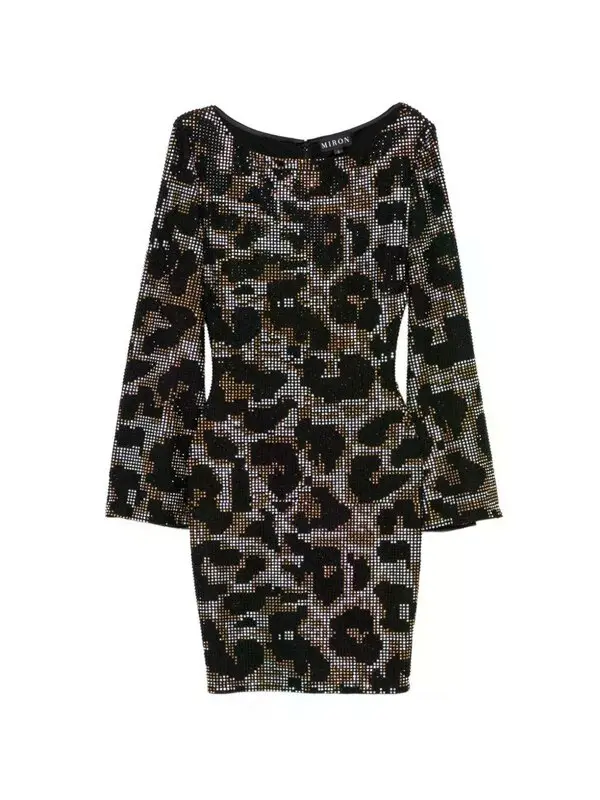MIRON Embellished Mini Dress