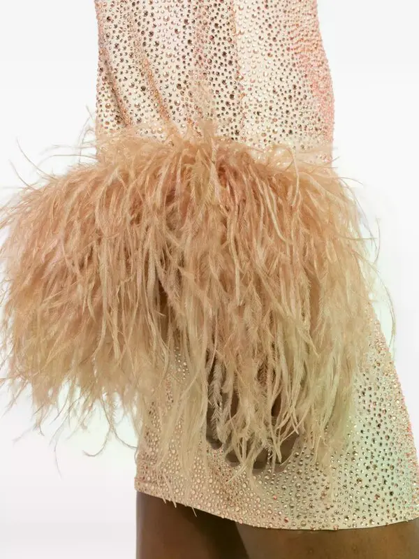 MIRON Embellished Mini Dress