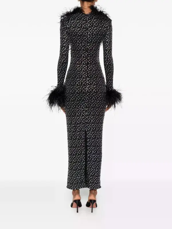 MIRON Embellished Maxi Dress