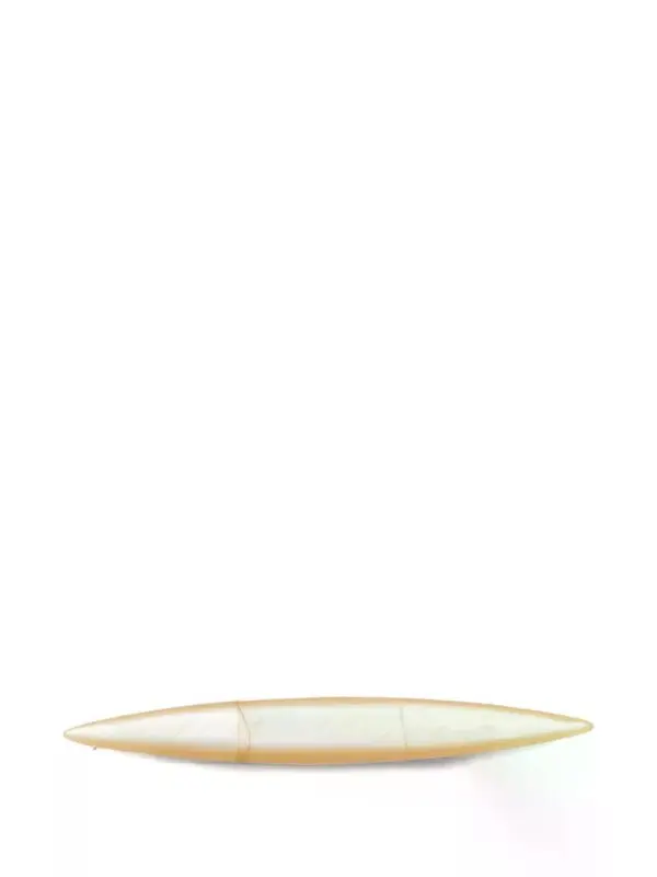 Giorgio Armani Mother-of-pearl Effect Brooch - Neutrals