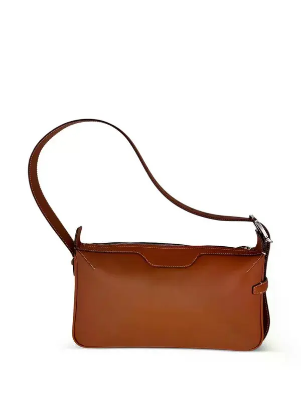 BONASTRE Rider Contrast-stitch Shoulder Bag