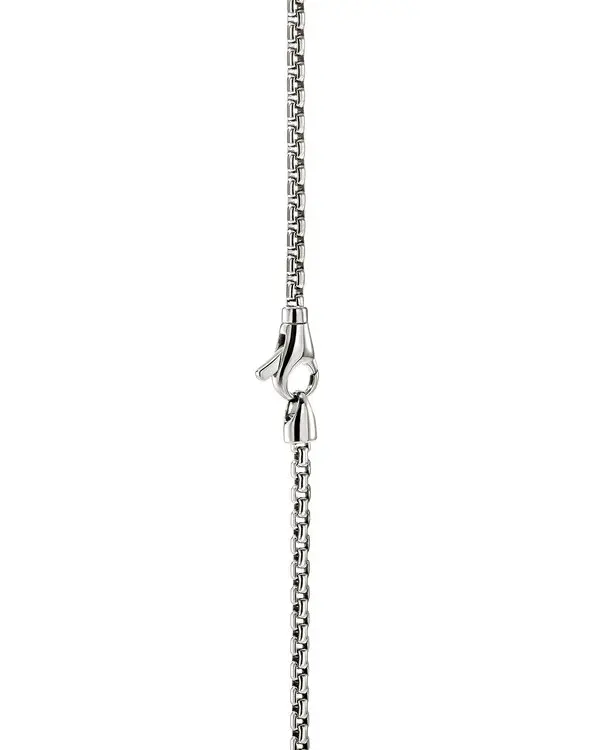 John Hardy Sterling Nailhead Cross Pendant Necklace - Silver