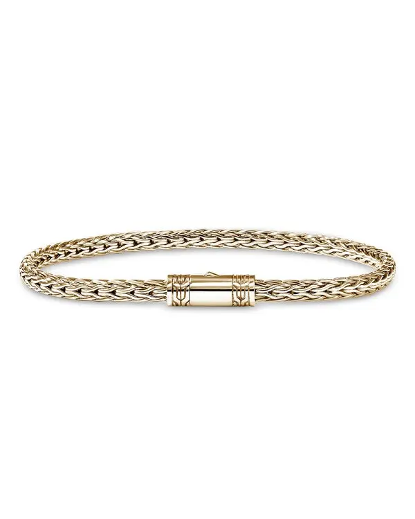 John Hardy 14k Yellow Icon Woven Link Bracelet