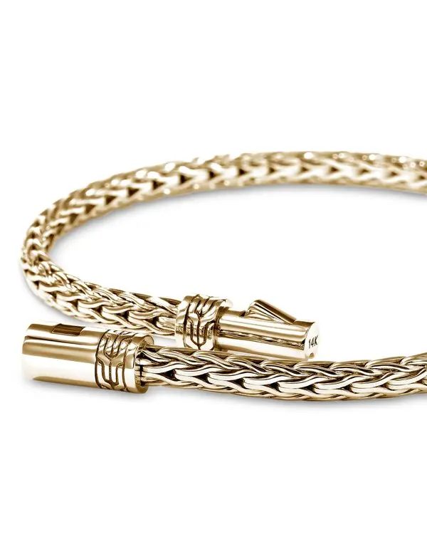 John Hardy 14k Yellow Icon Woven Link Bracelet