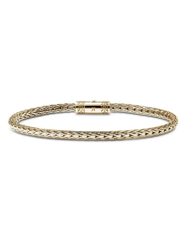 John Hardy 14k Yellow Woven Link Bracelet