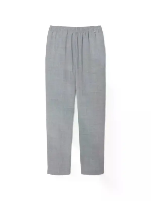 Lacoste Elasticated-waistband Logo-patch Trousers