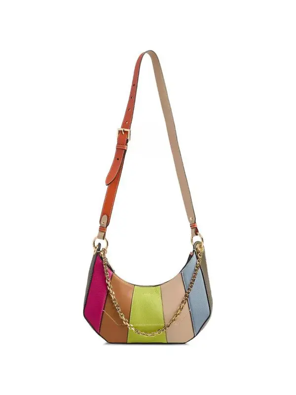 LANCEL Croisette Leather Shoulder Bag