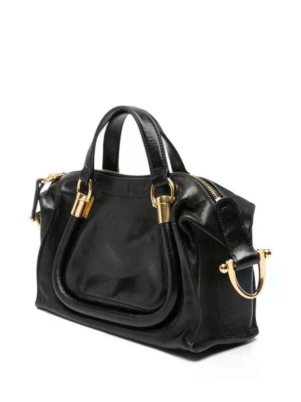Chloé Small Paraty 24 Tote Bag - Black