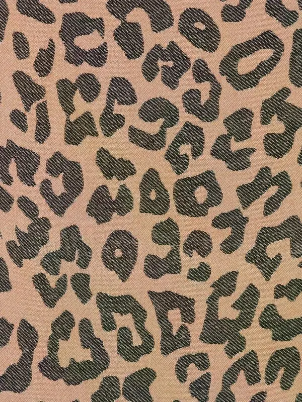 MC2 SAINT BARTH Foutas Leopard-print Fringed Beach Towel