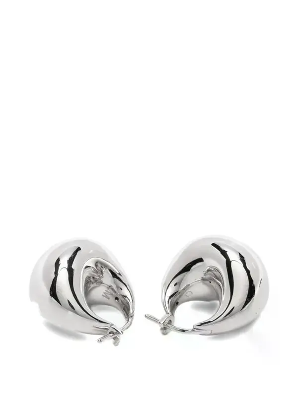 MISSOMA Sculptural Chubby Hoop Earrings