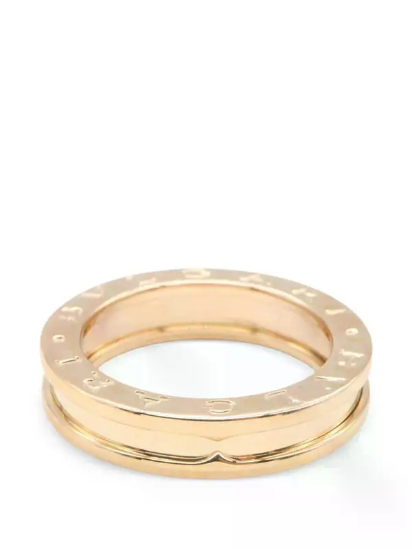 BVLGARI B.zero1 Ring In 18kt Rose Gold - Pink