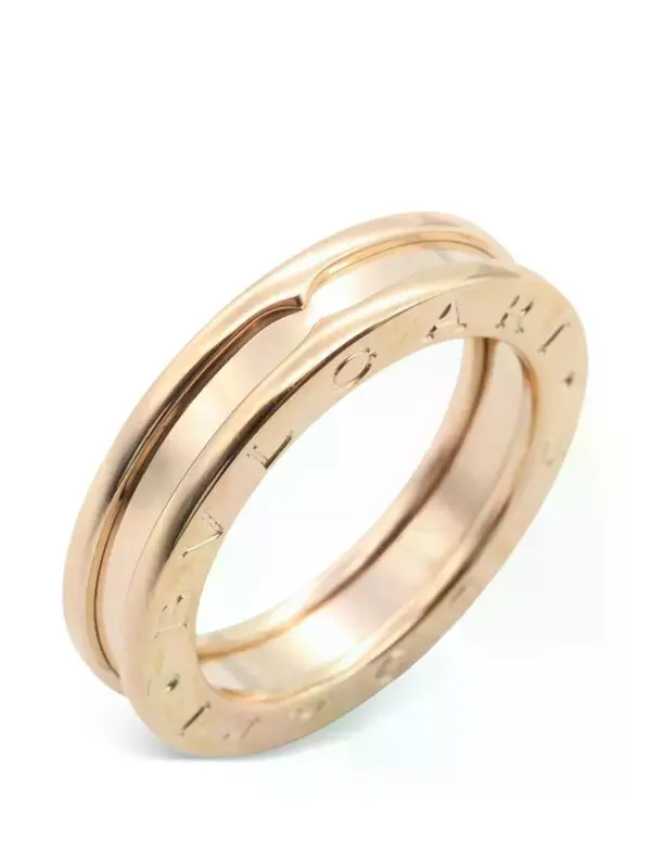 BVLGARI B.zero1 Ring In 18kt Rose Gold - Pink