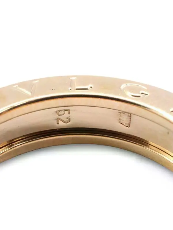 BVLGARI B.zero1 Ring In 18kt Rose Gold - Pink