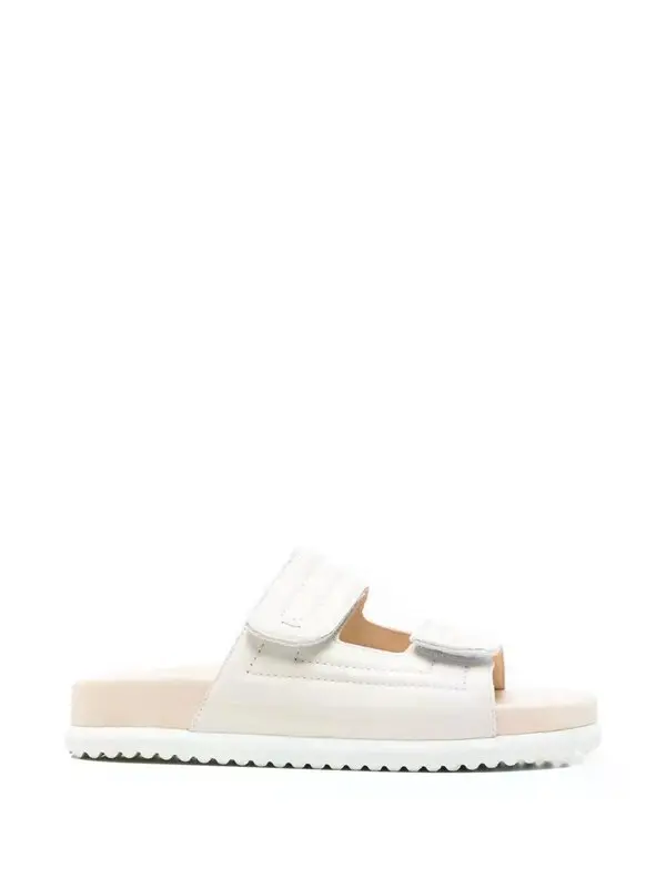 SERGIO MORETTI FIRENZE Quilted Touch-strap Sandals