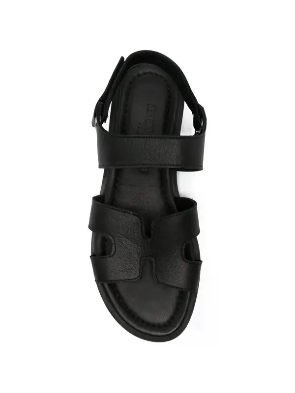 SERGIO MORETTI FIRENZE Touch-strap Leather Sandals