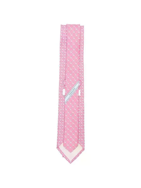 FERRAGAMO Gancini Lotus Tie