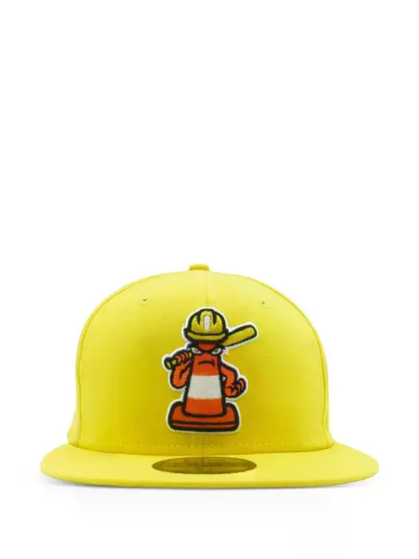 New Era 59fifty Charlotte Knights Baseball Cap - Yellow
