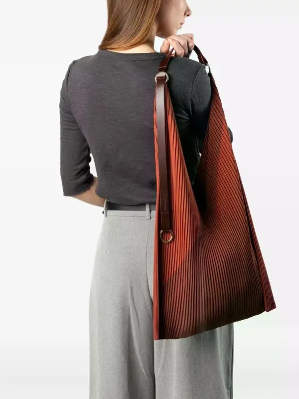 MULTITUDES BAGS Angelina Y Bag Pleated Tote Bag