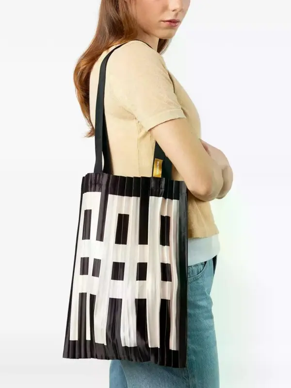 MULTITUDES BAGS Mondello Pleated Tote Bag
