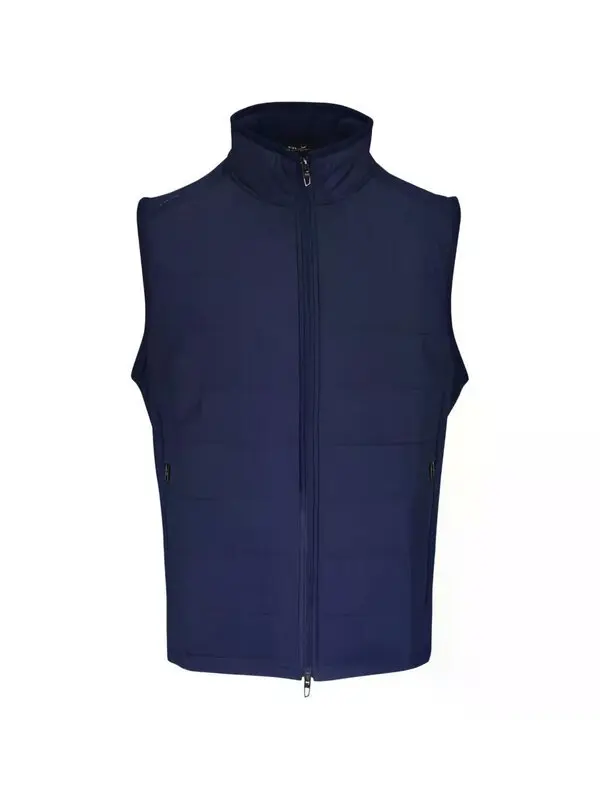 Rlx Ralph Lauren Quilted Zip-up Vest
