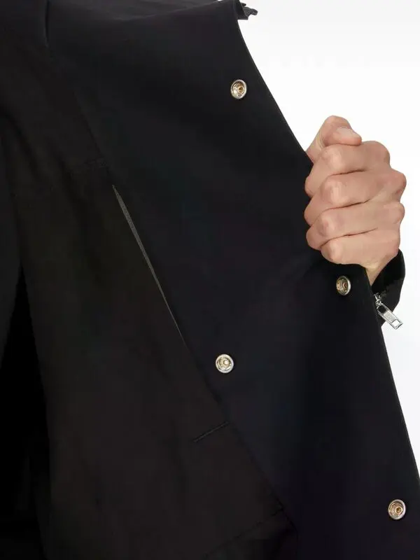 Rick Owens Dracucaban Funnel-neck Belted Jacket