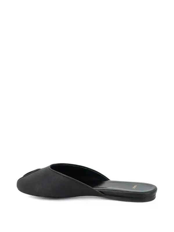 JUDE Date Open-toe Flat Mules