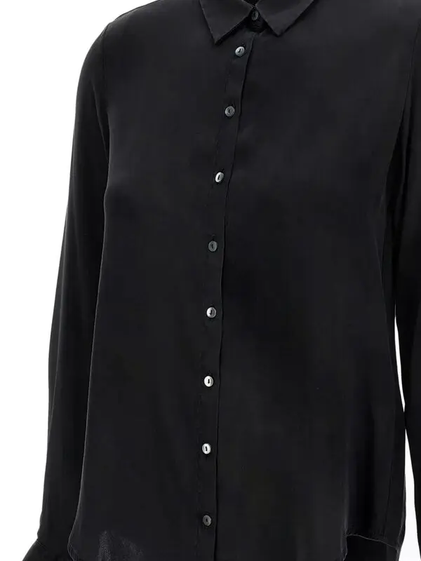 Q-WINS Long-sleeve Shirt With Classic Collar