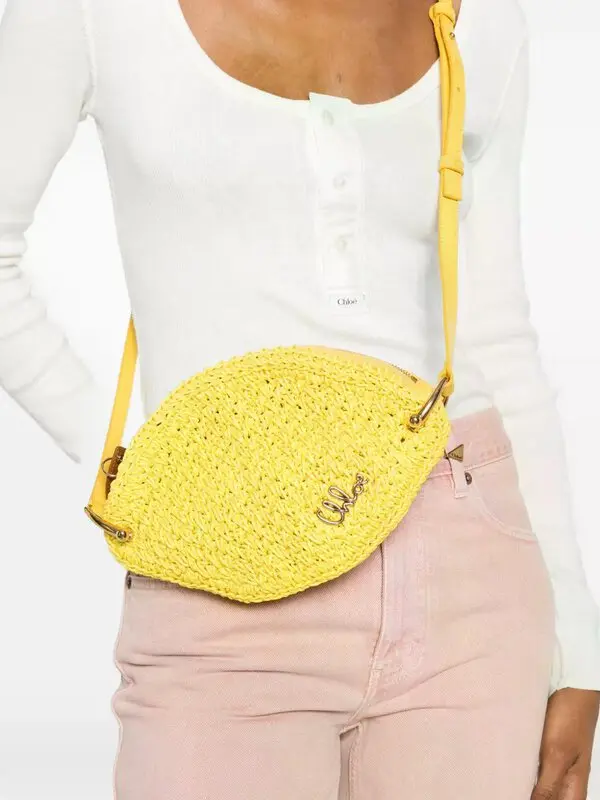 Chloé Tropicus Braided Rope Shoulder Bag