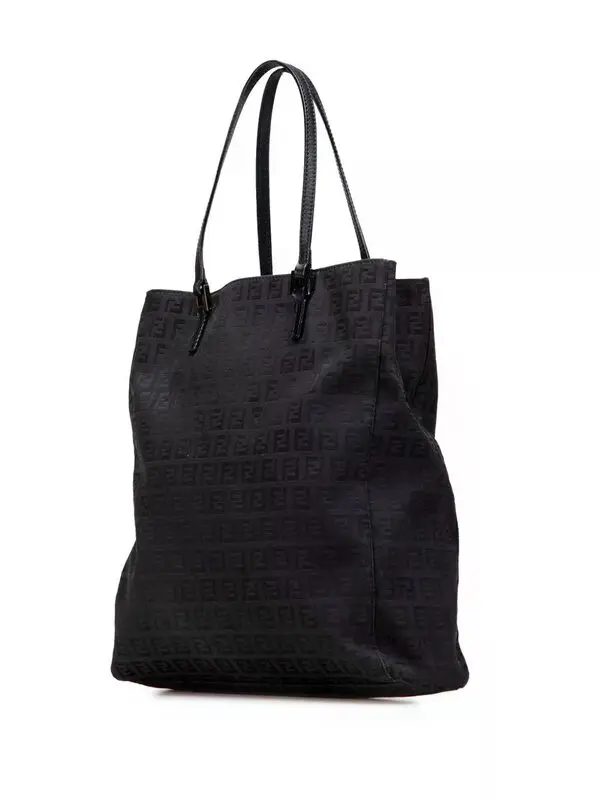 Fendi Zucchino Canvas Tote Bag