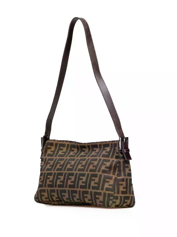 Fendi 20th Century Zucca Canvas Shoulder Bag