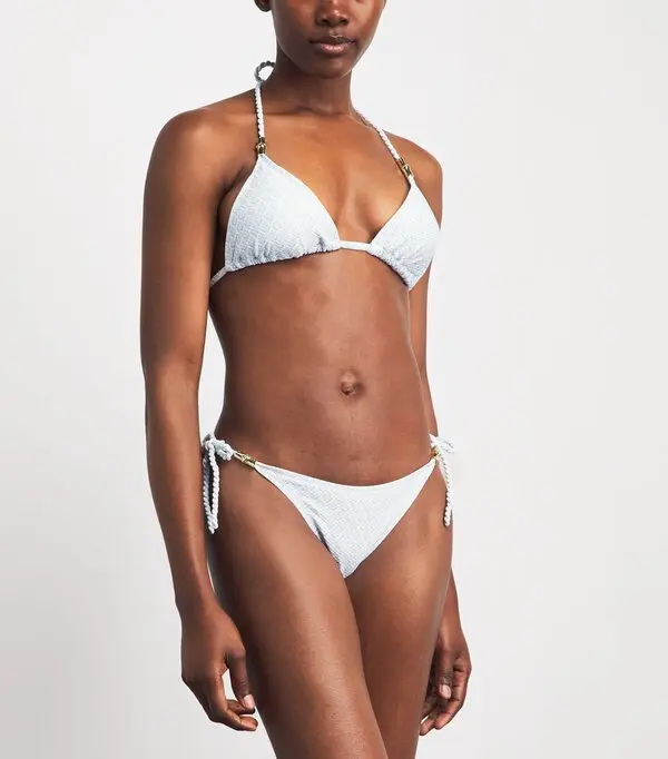 Heidi Klein Elba Triangle Bikini Briefs - Blue