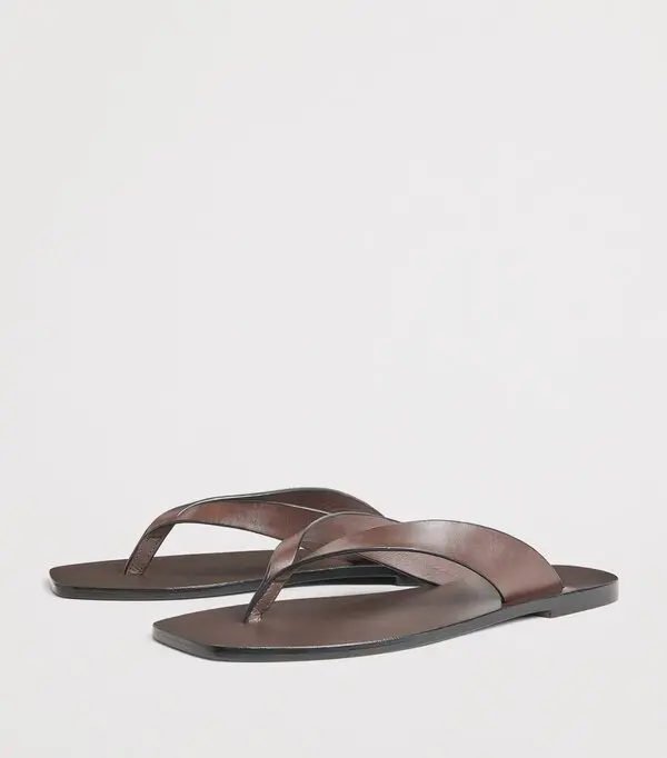 A.emery Leather Kinto Flip Flops