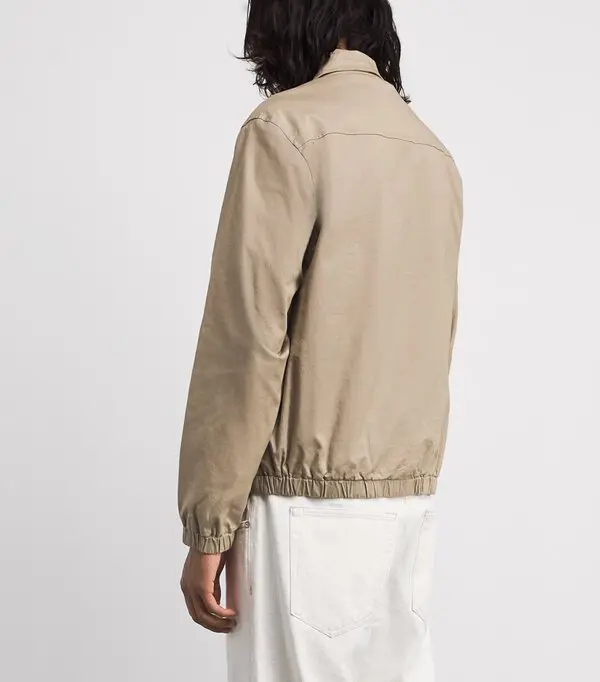 Rag & Bone Harrington Jacket In Stretch-cotton - Brown