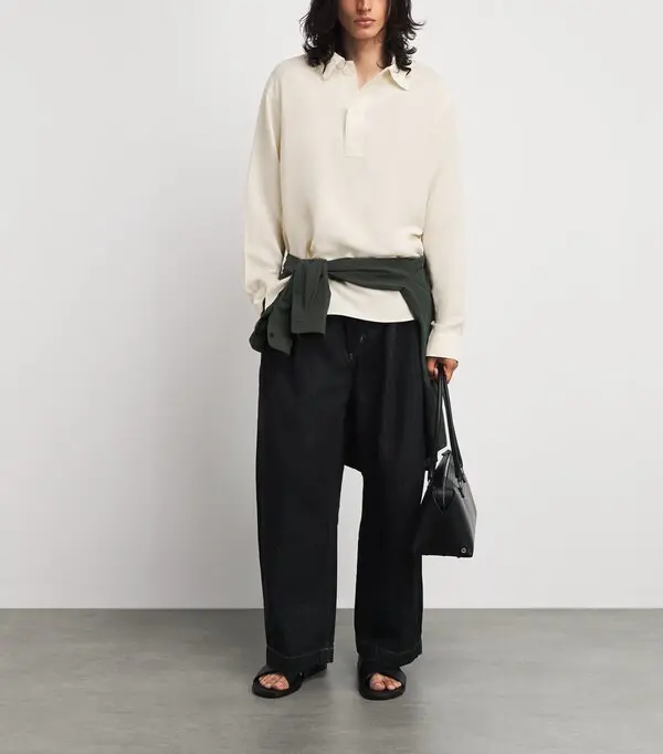 Studio Nicholson Oversized Polo Shirt
