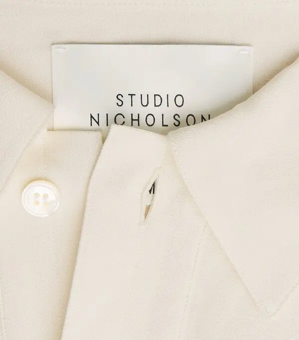 Studio Nicholson Oversized Polo Shirt