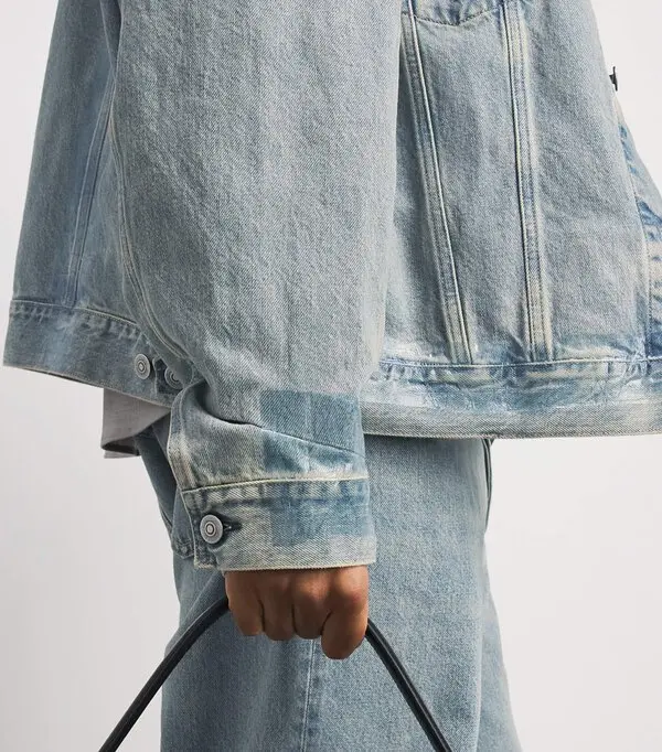 MAISON MARGIELA Distressed Denim Trucker Jacket