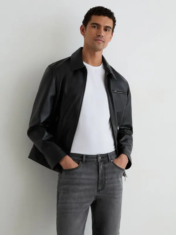 REISS Rathbone Relaxed-fit Cropped Jeans