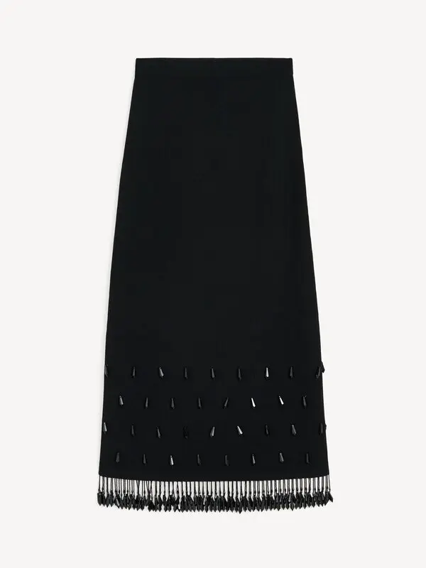 BY MALENE BIRGER Estilla Maxi Skirt With Embellishments - Black