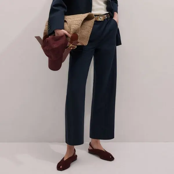 ME+EM Oversized Linen Blend Blazer