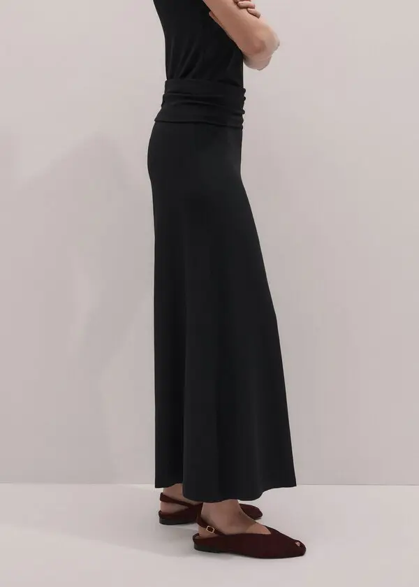 ME+EM Cropped Super Wide Palazzo Pant