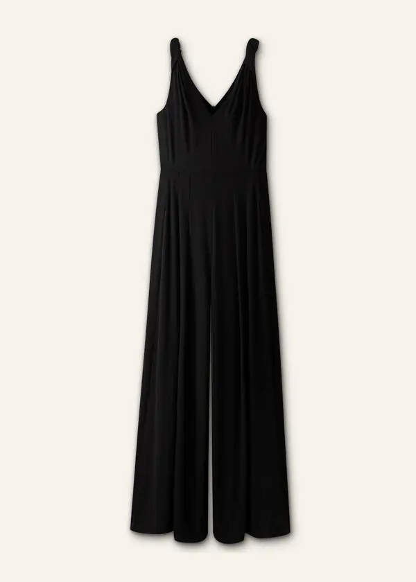 ME+EM Twist Strap Modal Jumpsuit With Belt