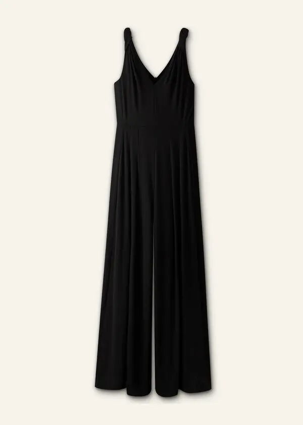 ME+EM Twist Strap Modal Jumpsuit With Belt