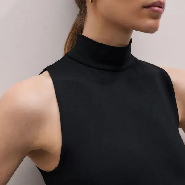 ME+EM High Neck Sleeveless Top